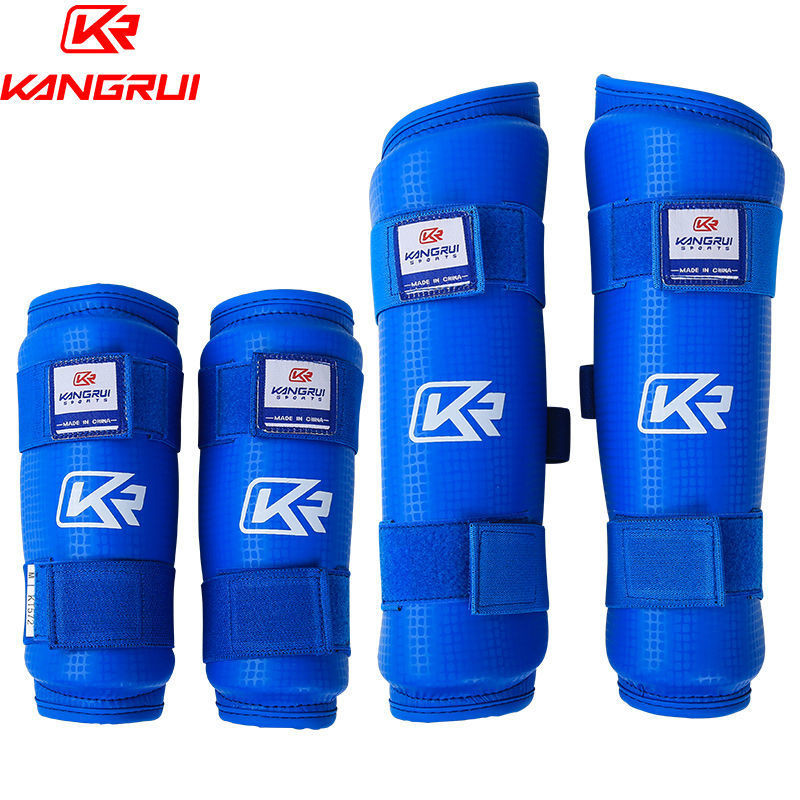 Taekwondo Leggings Fighting Fighting Elbow Pads Conjoined Calf Pads ...