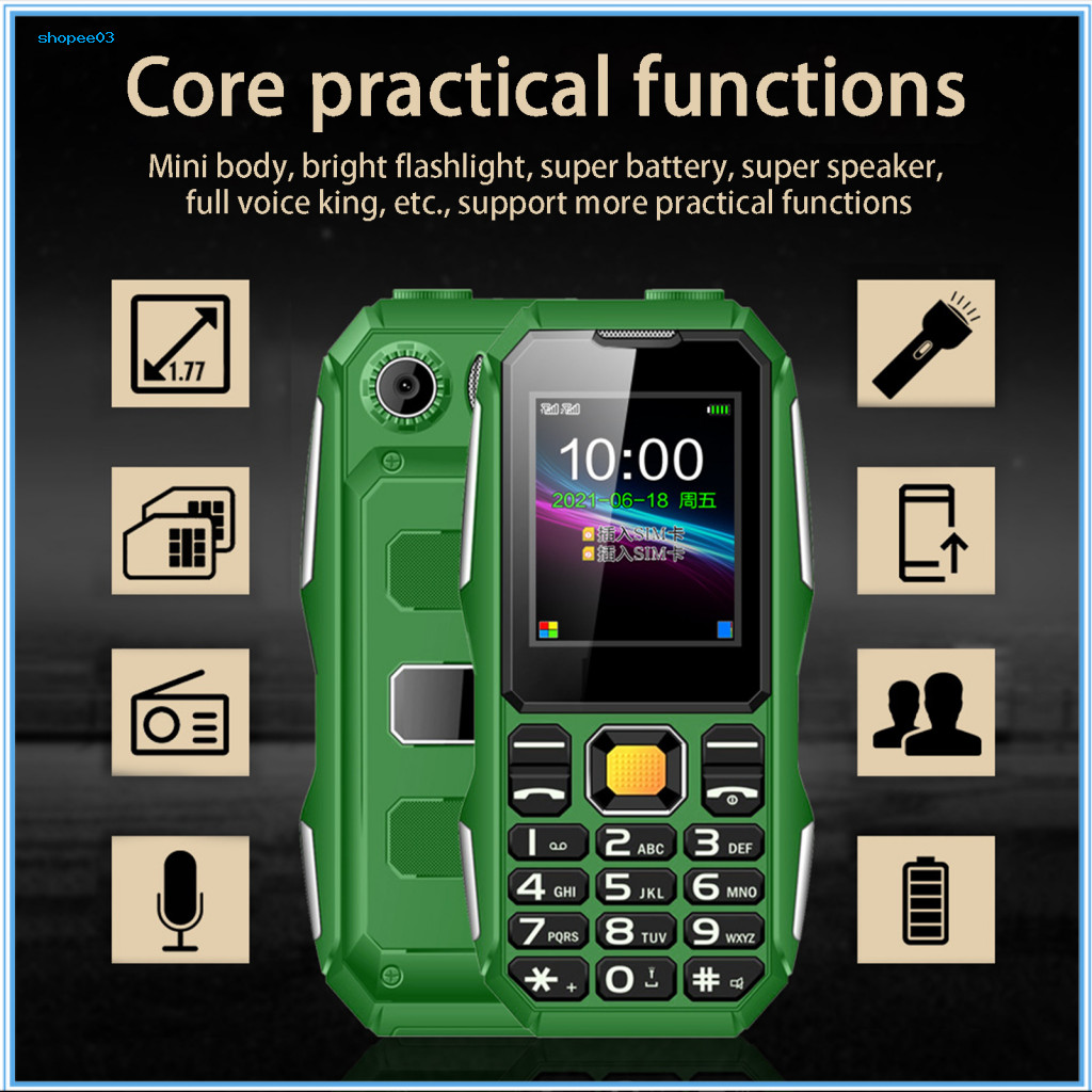 [NP] Fall-proof Keypad Phone for Elderly Large Key Senior Mobile Phone ...
