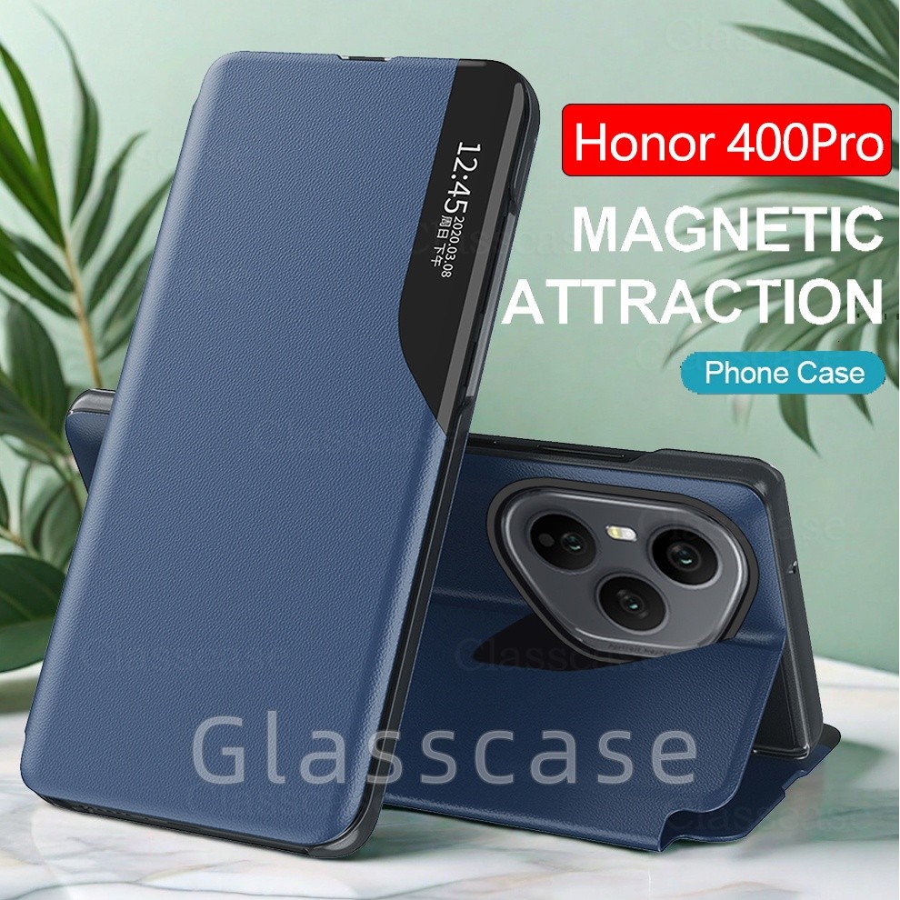 Casing For Honor 400 pro lite 400pro 400lite Honor400 Honor400pro 2025 Matte Leather Flip Phone ...