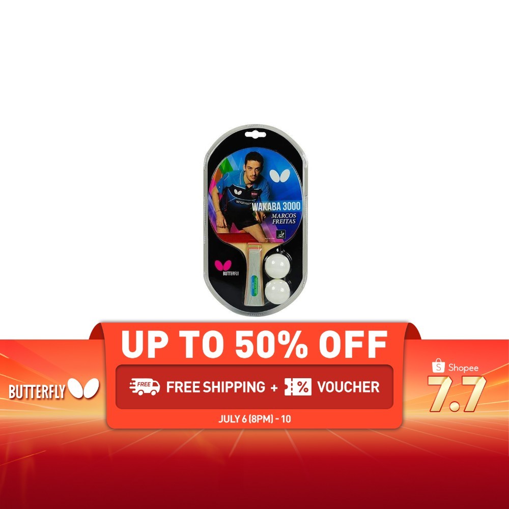 Butterfly Table Tennis Racket Wakaba 3000 FL | Shopee Philippines