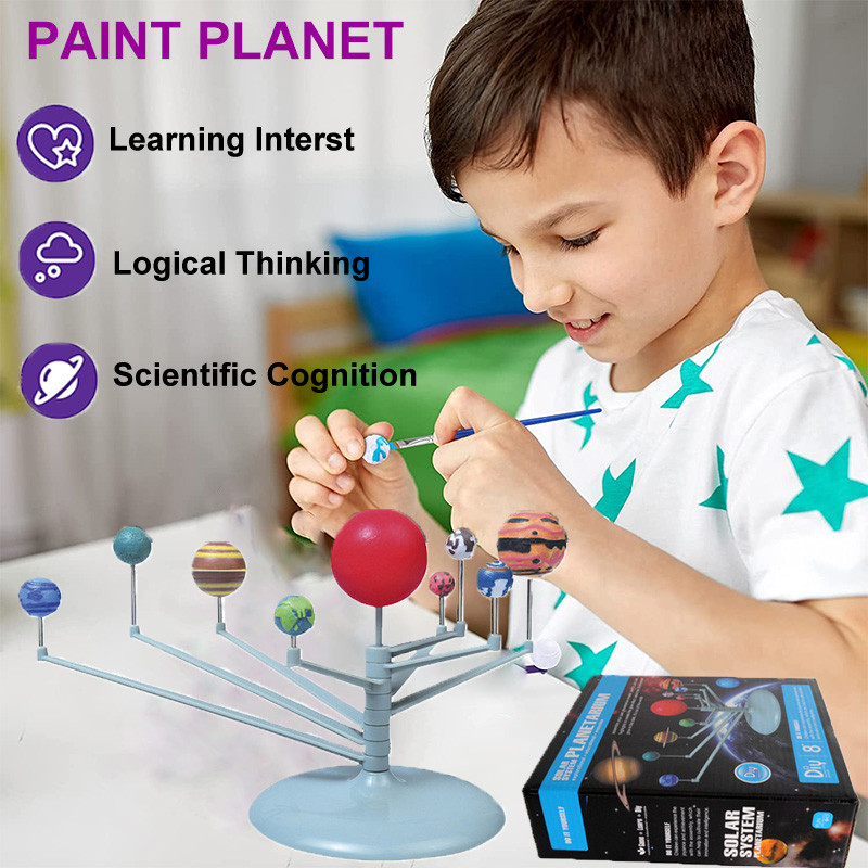 DIY Solar System Model Toy For Child Science and Tech Learning Solar ...