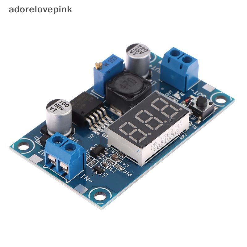 adorelovepink LM2596 DC-DC Adjustable Step-down Module With Digital Display Voltmeter Display ...