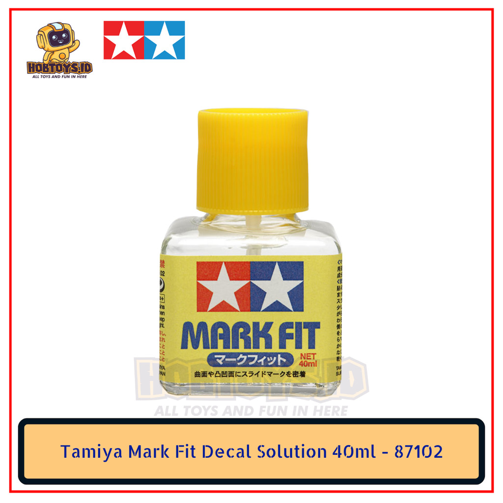 Tamiya Mark Fit Decal Solution | Shopee Philippines