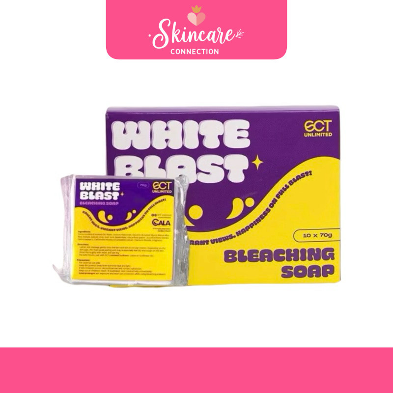 SCT Unlimited White Blast Bleaching Soap 10Bars (1box) All Skin Types ...