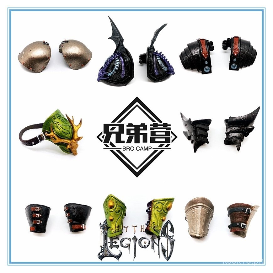 Four Knights Myth Legion 7Inch Zhanbing Vampire Skeleton Human Knight ...