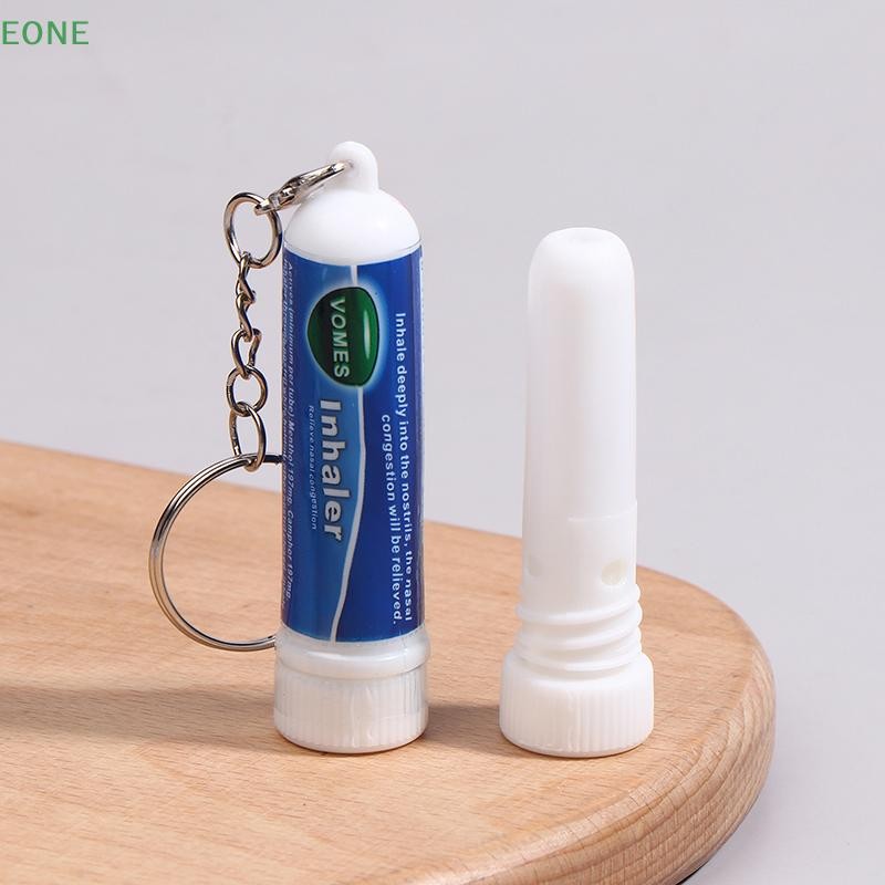 EONE 5Pcs Nasal Stick Keychain Boosts Focus Inhaler Tubes Cooling Nasal ...