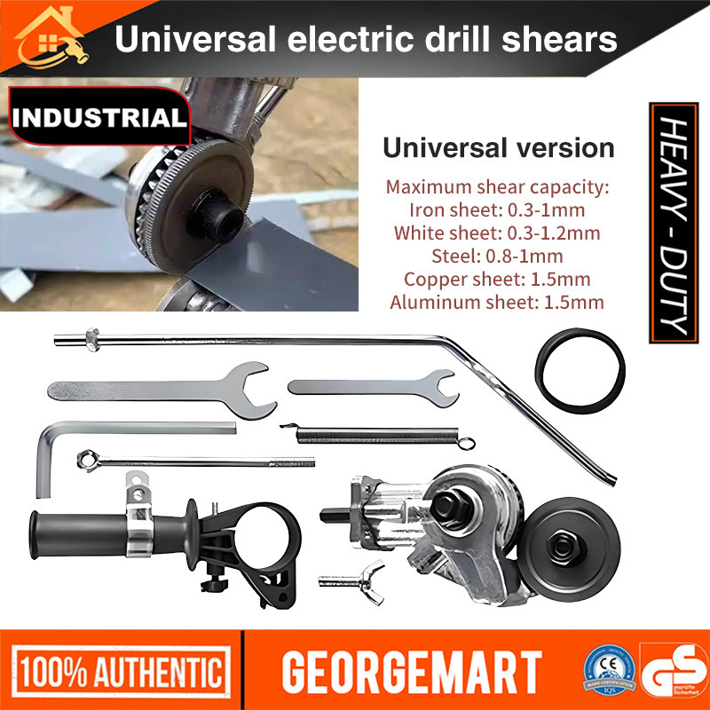 Electric Drill Plate Cutter Metal Sheet Cutter Tool Free Cutting Tool ...