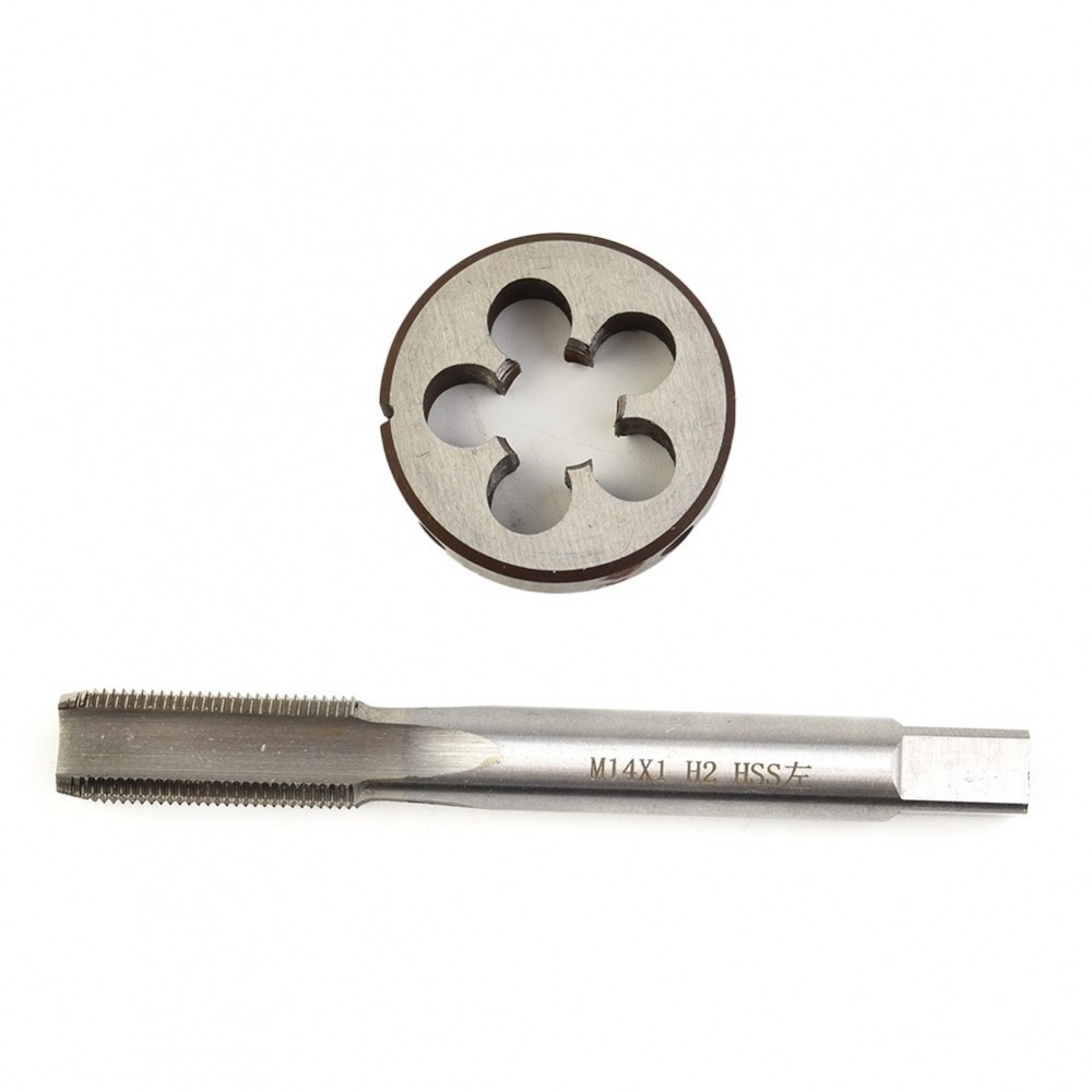 【SUFA】Efficient HSS M14 x 10mm Tap & M14 x 10mm Die for Left Hand ...