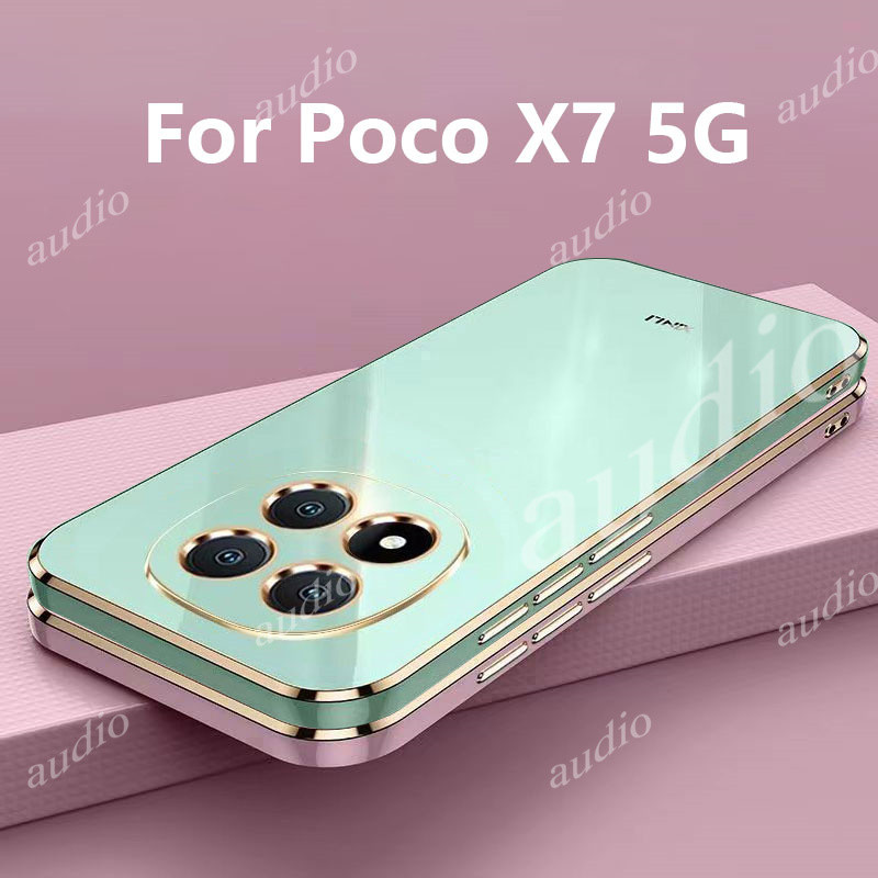 Poco X7 5G Luxury Electroplated Casing For Xiaomi Poco X7 Pro X7Pro ...