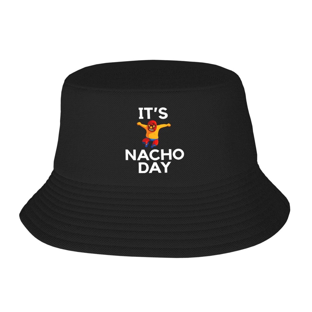 Lucha Libre Nacho It Is Nacho Day Fisherman's Hat Bucket Hat | Shopee ...