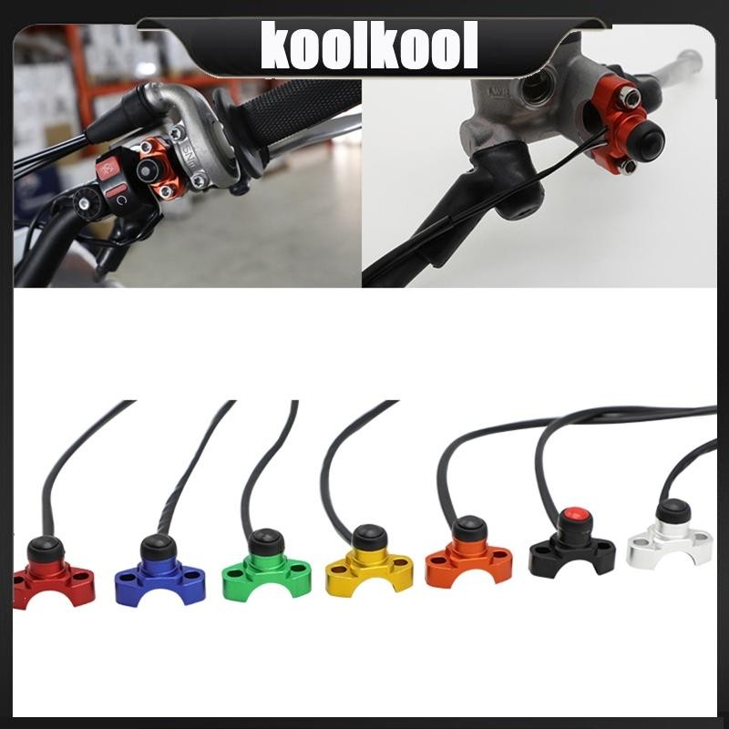 kool Universal Push Button Motorcycle Power Switch Engine Starter Kill ...