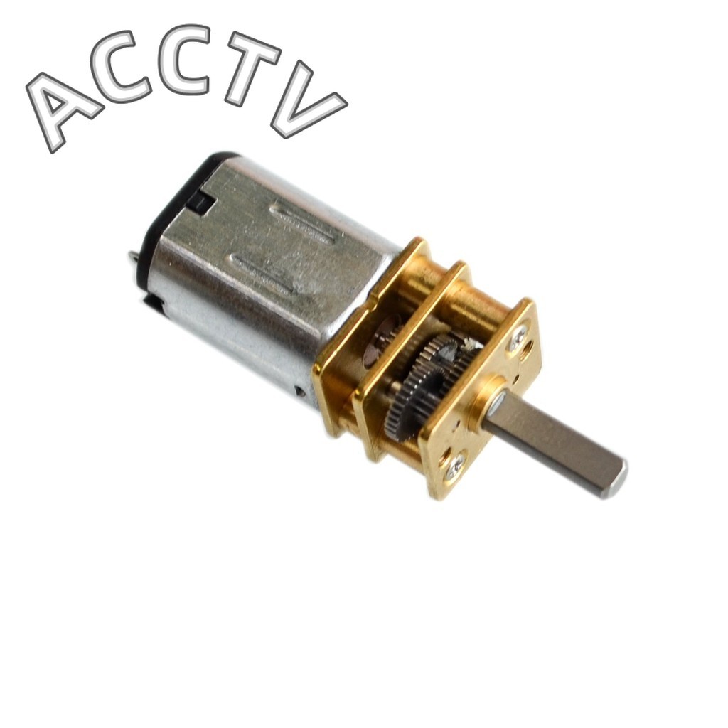 N20 500RPM DC6V Micro DC Geared Motor Powerful Electric Mini ...