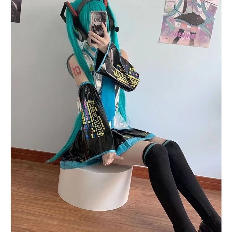 Hatsune MIKU cos Clothing MIKU Formula Clothing Girl Anime MIKU Hatsune ...