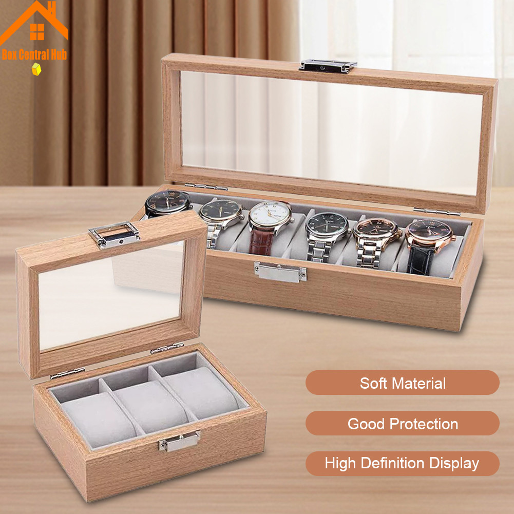 Wooden Display Board for 3/6 Watches Watch Case Watch Tray Watch ...
