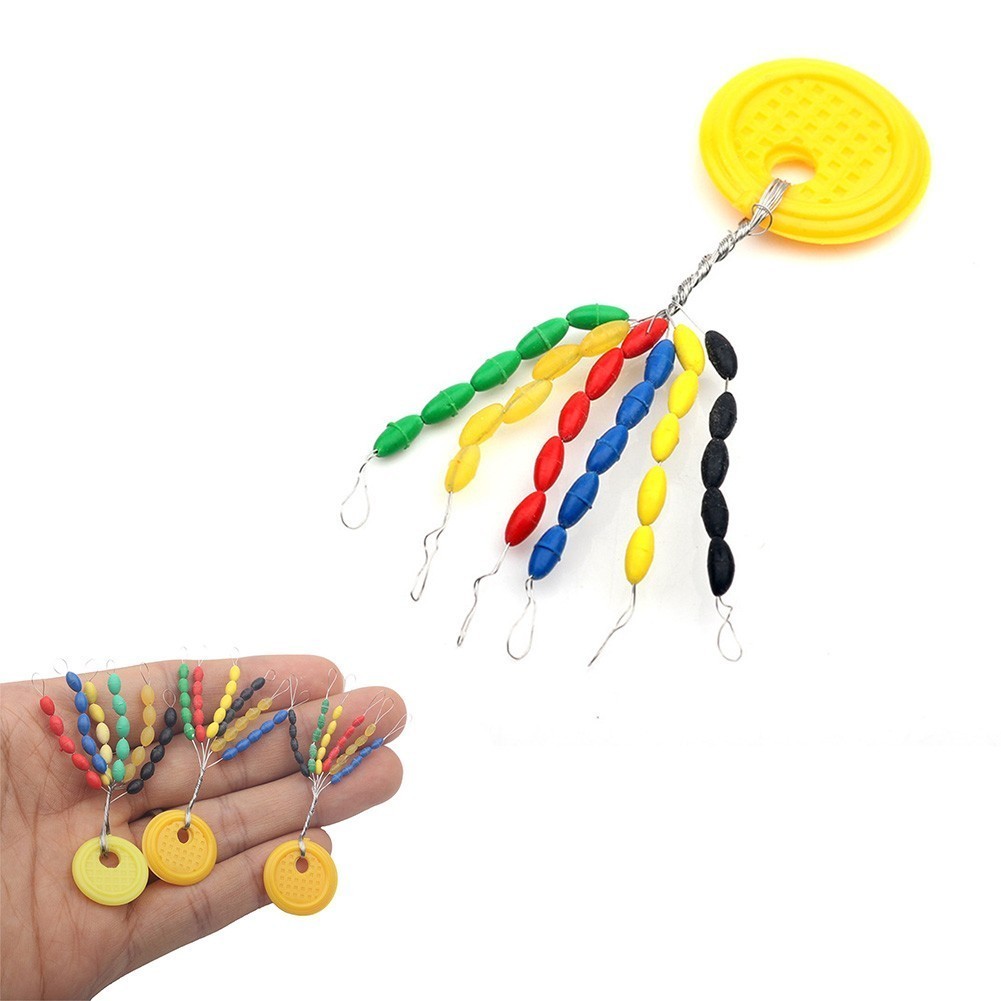 ⭐ Hot selling ⭐ 30pcs/Group Float Stops Line Stoppers Beads Rig Buffer ...