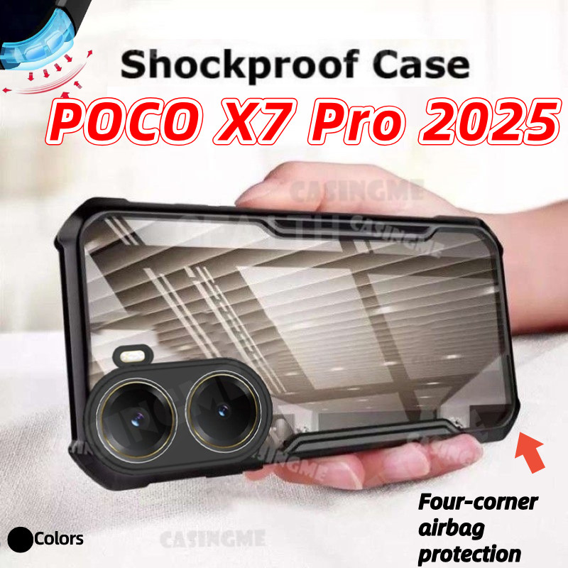 POCO X7 Pro 2025 Airbag Clear Phone Casing For POCO X7 Pro 5G X7Pro ...