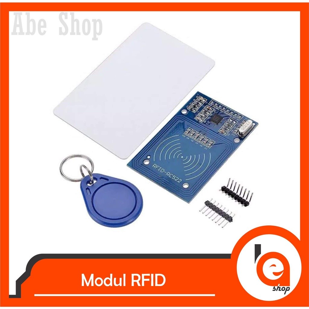 Rfid Module RC522 Reader and Tag For Arduino RC522 Abe | Shopee Philippines