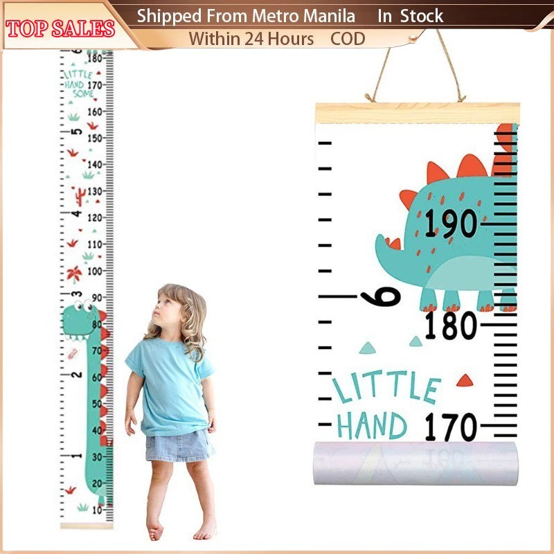 [TOP SALES] Growth Chart for Kids Baby Wall Growth Chart Portable ...