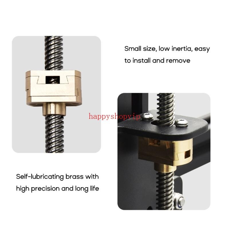 HSV Upgraded Brass Z-axis Coupler Oldham Coupling for Ender3 V2 CR10 ...