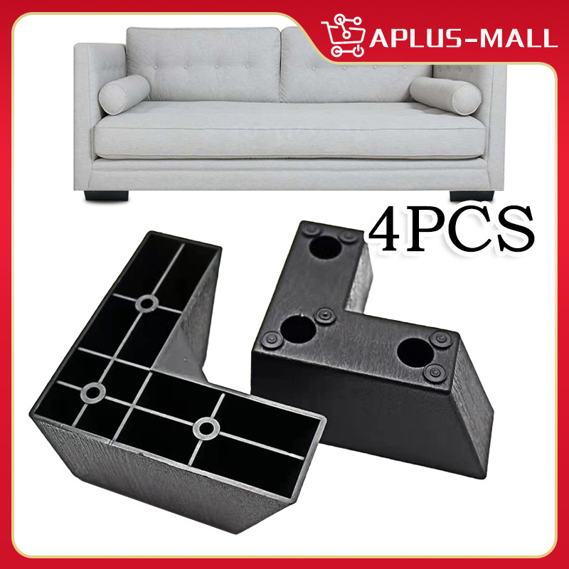 4Pcs Plasticfootings 3 Holes Sofa Footings 100*100*50 Sala Set Footings ...