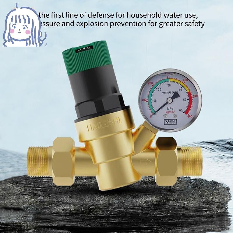Tap Water Pressure Reducing Valve, Rotary Two-Way Pressure Regulating ...