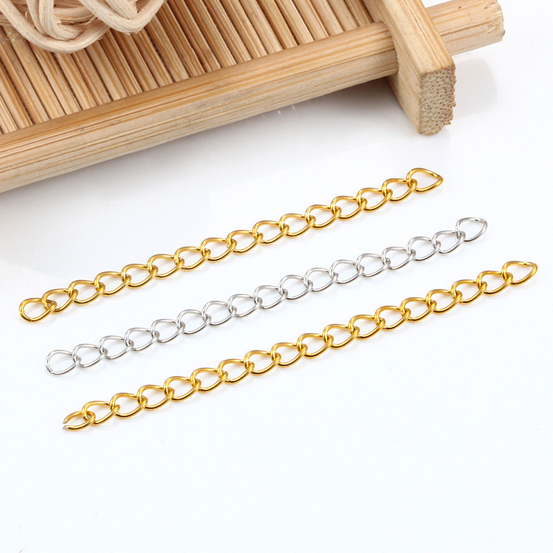 Stainless Steel Tail Chain Extension Chain 5CMDIY Necklace Bracelet ...