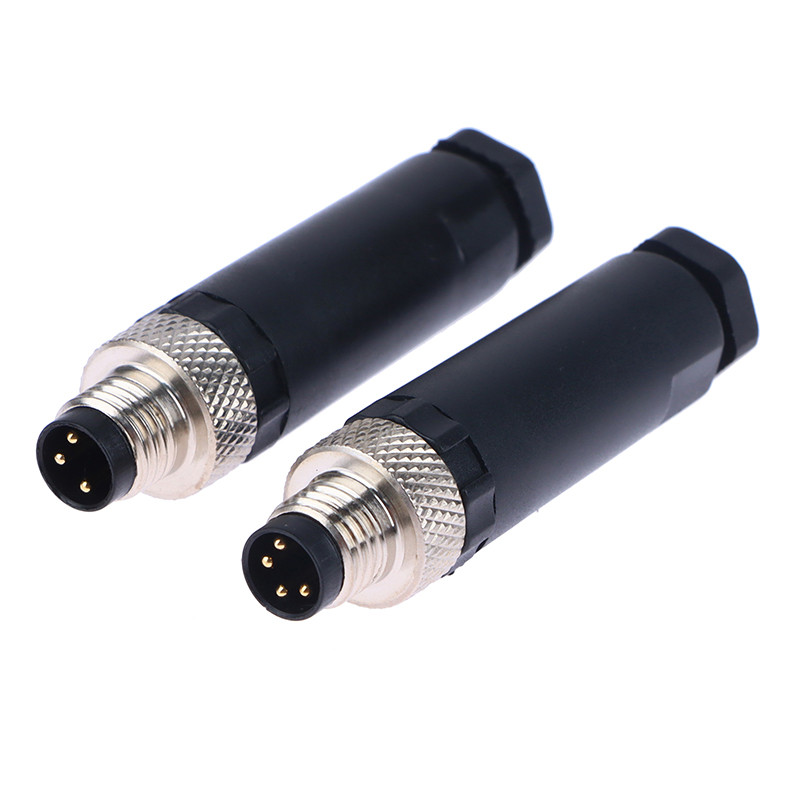 IGO M8 Sensor Connector Waterproof Male&female Plug Screw Threaded Plug ...