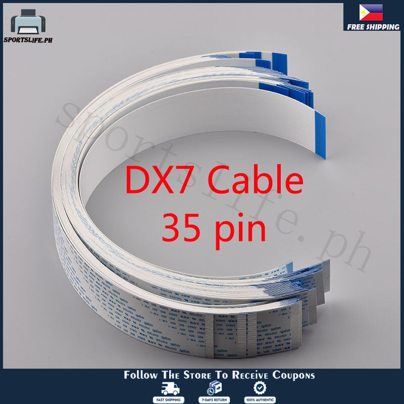 1pcs 35pins head cable For epson dx7 printhead print head data cable ...