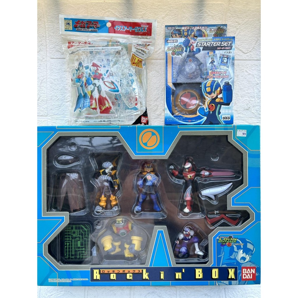 Genuine Card Turntable Megaman exe Board Game exe Capsule Toy Set ...