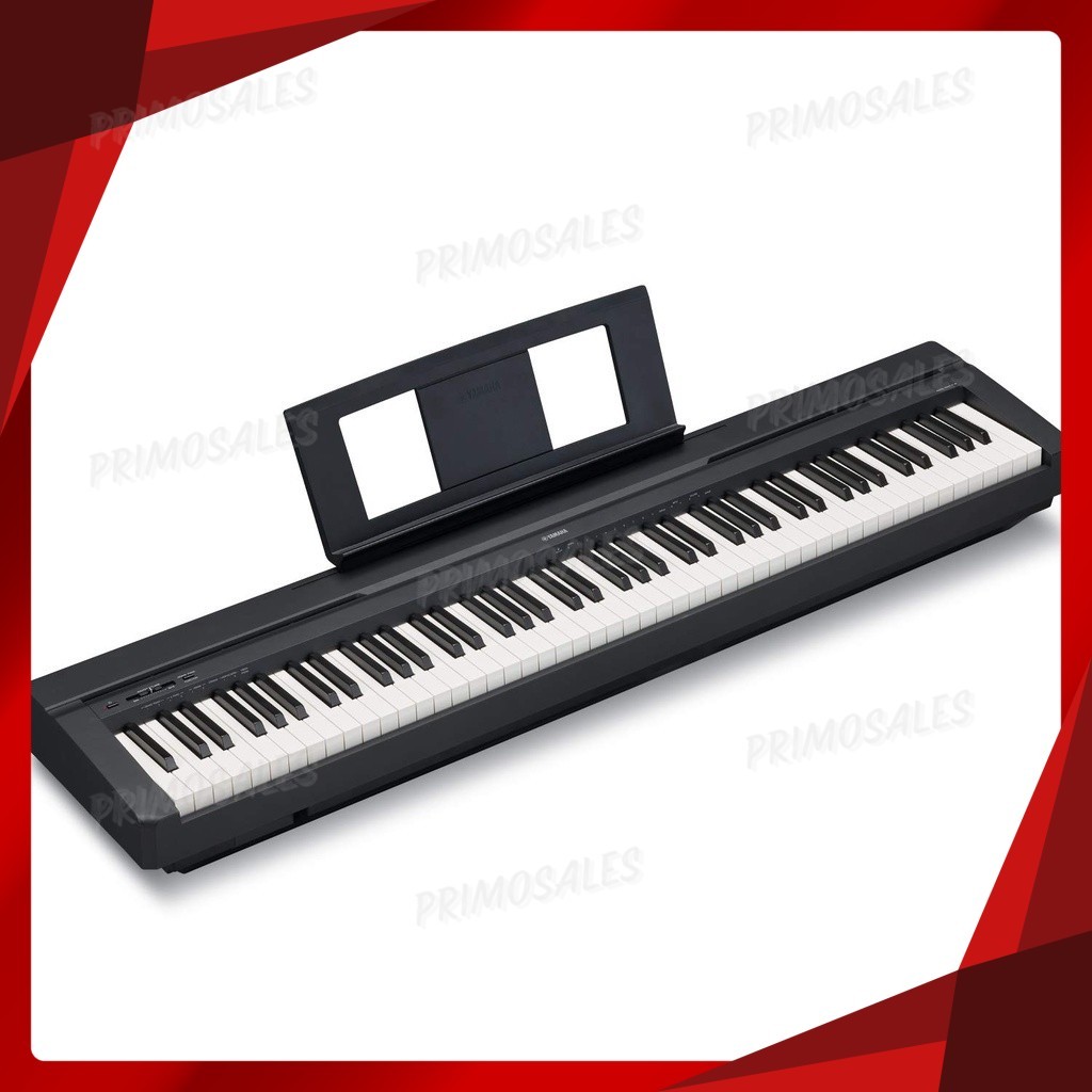 Yamaha High Quality Keyboard (P-45B)[88Keys] Weighted Graded Hammer ...
