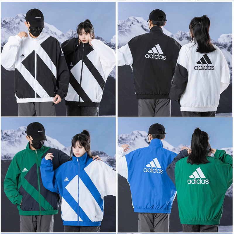 Embroidered Logo Adidas 100%Original Mesh Inner Lining Couple Jackets | Shopee Philippines