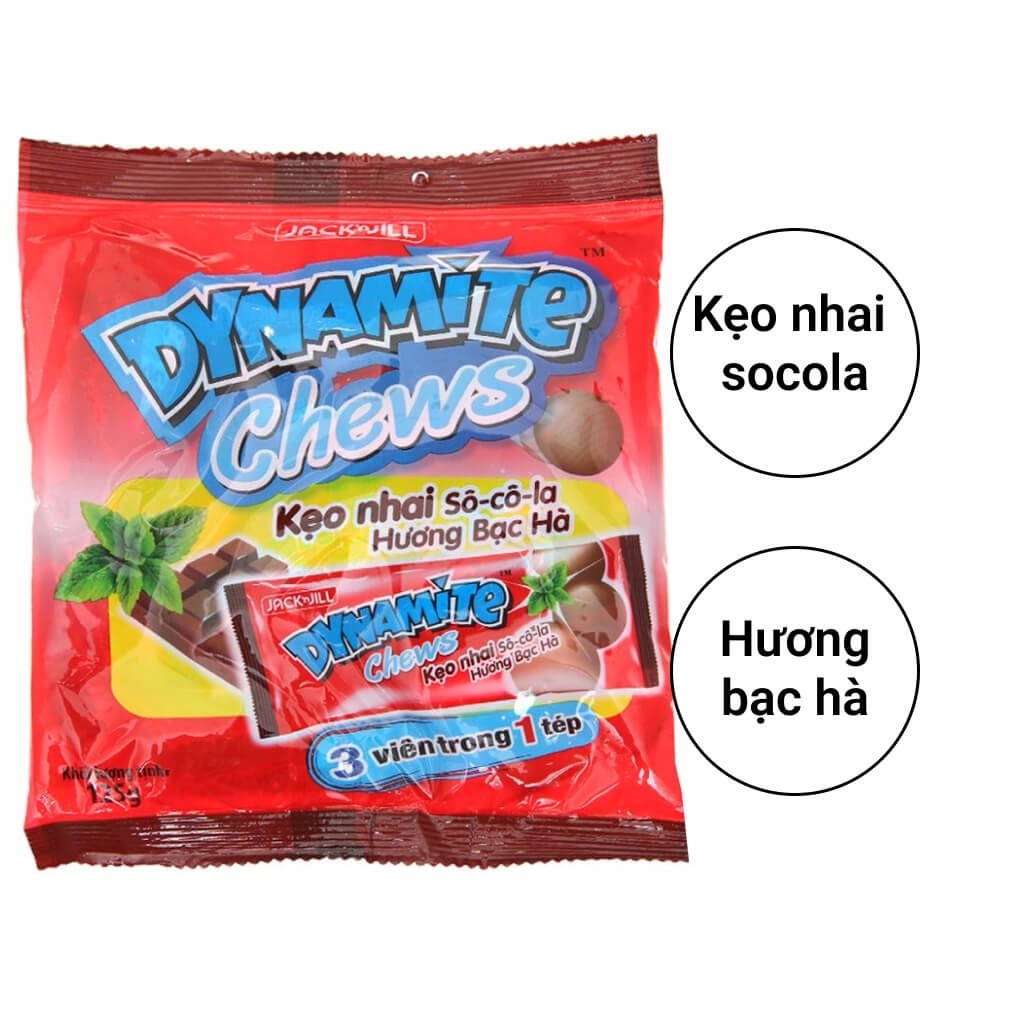 Dynamite Chews candy 3 pieces (125g pack) delicious and attractive ...