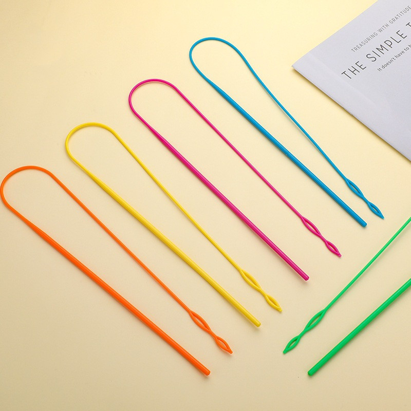 DIY Sewing tool Long threading tool Stringing Tool Handmade Wire Puller ...