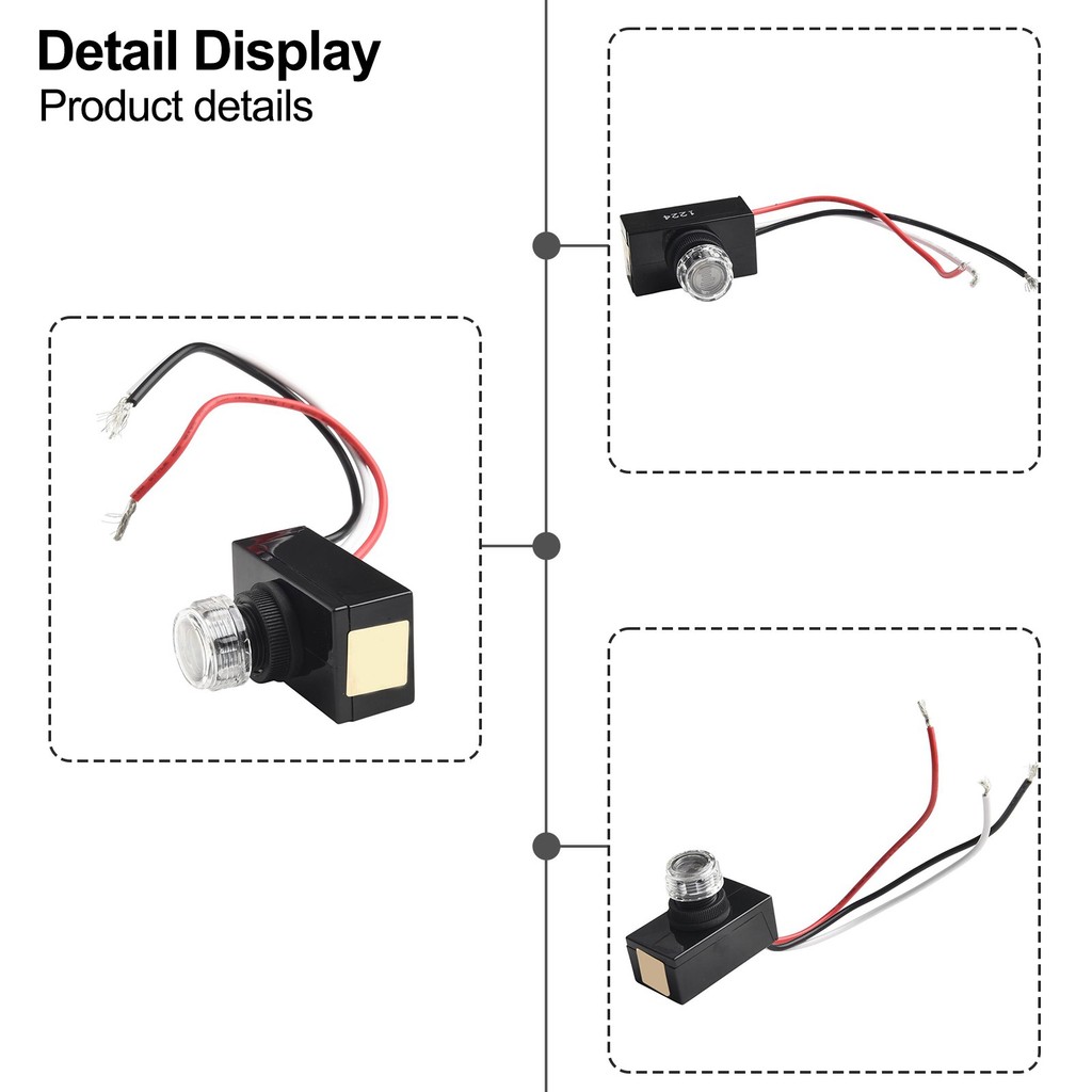 Sleek Design Photocell Sensor for Modern Outdoor Lighting Applications ...
