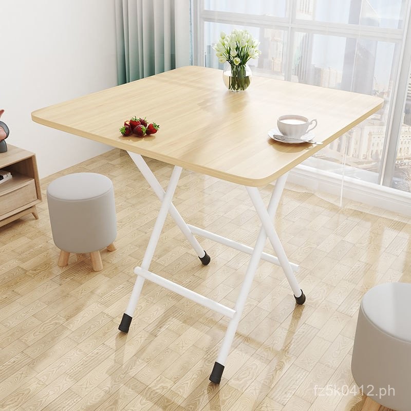 JZJG Small Folding Table for Rental House, Floor Table for Dormitory ...