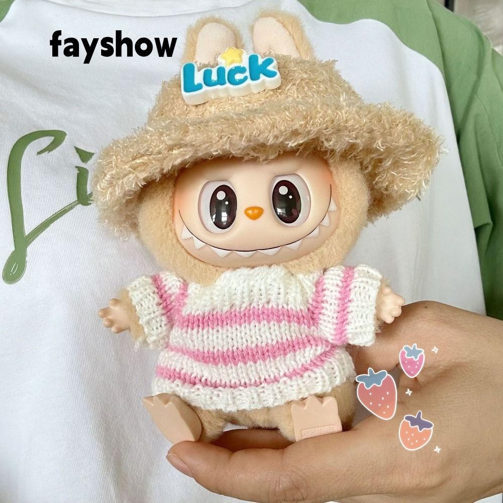 FAYSHOW2 Labubu Sit Party Series Doll Clothes, 17CM Labubu Handmade ...