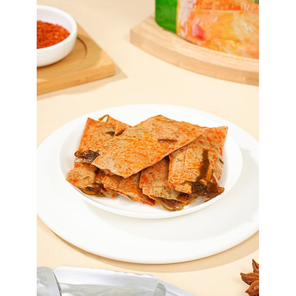 Chaoyouwei Golden Mushroom Bean Roll (Spicy Flavor) 100g | Shopee ...