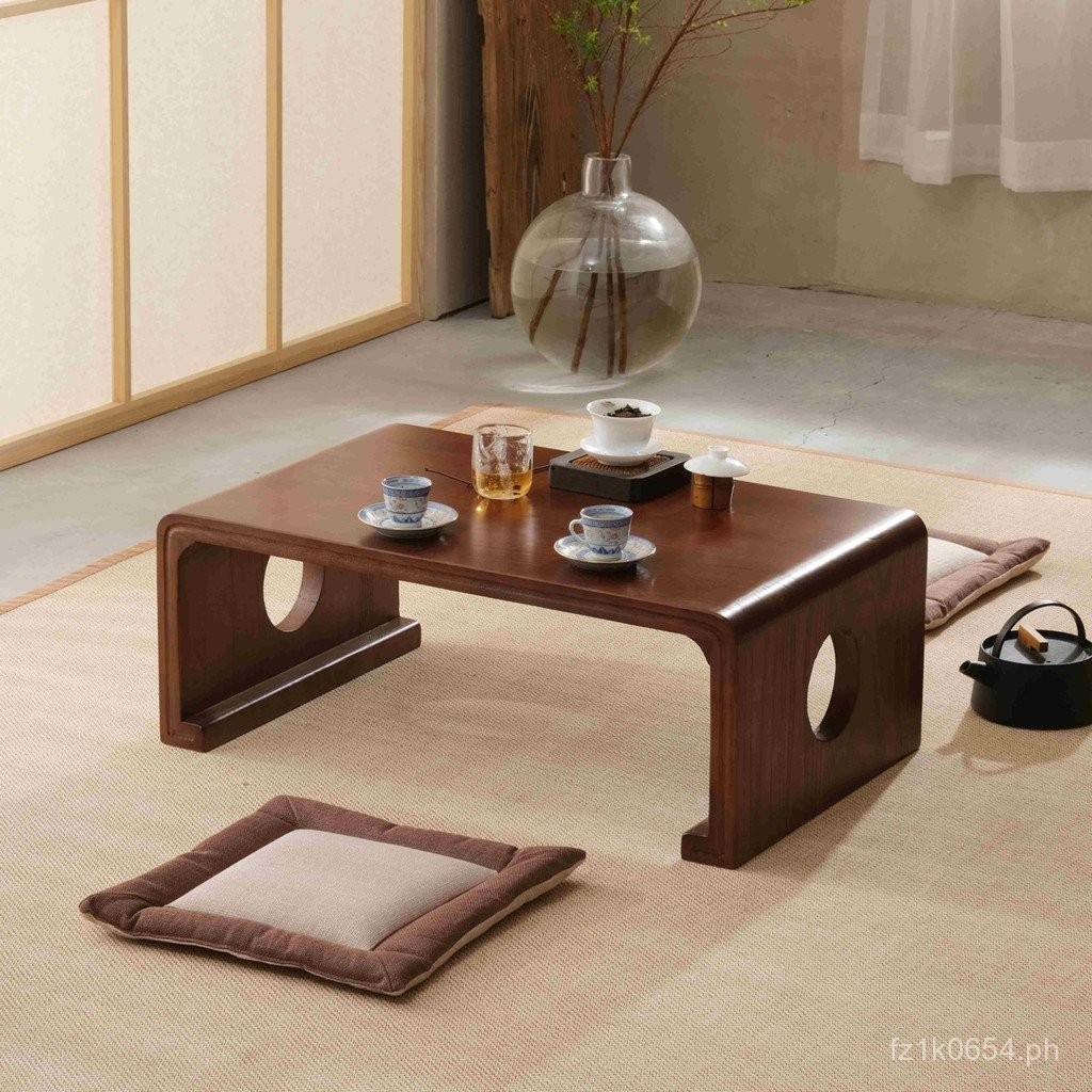 Bay Window Tatami Platform Solid Wood Tea Table Zen Balcony Coffee ...
