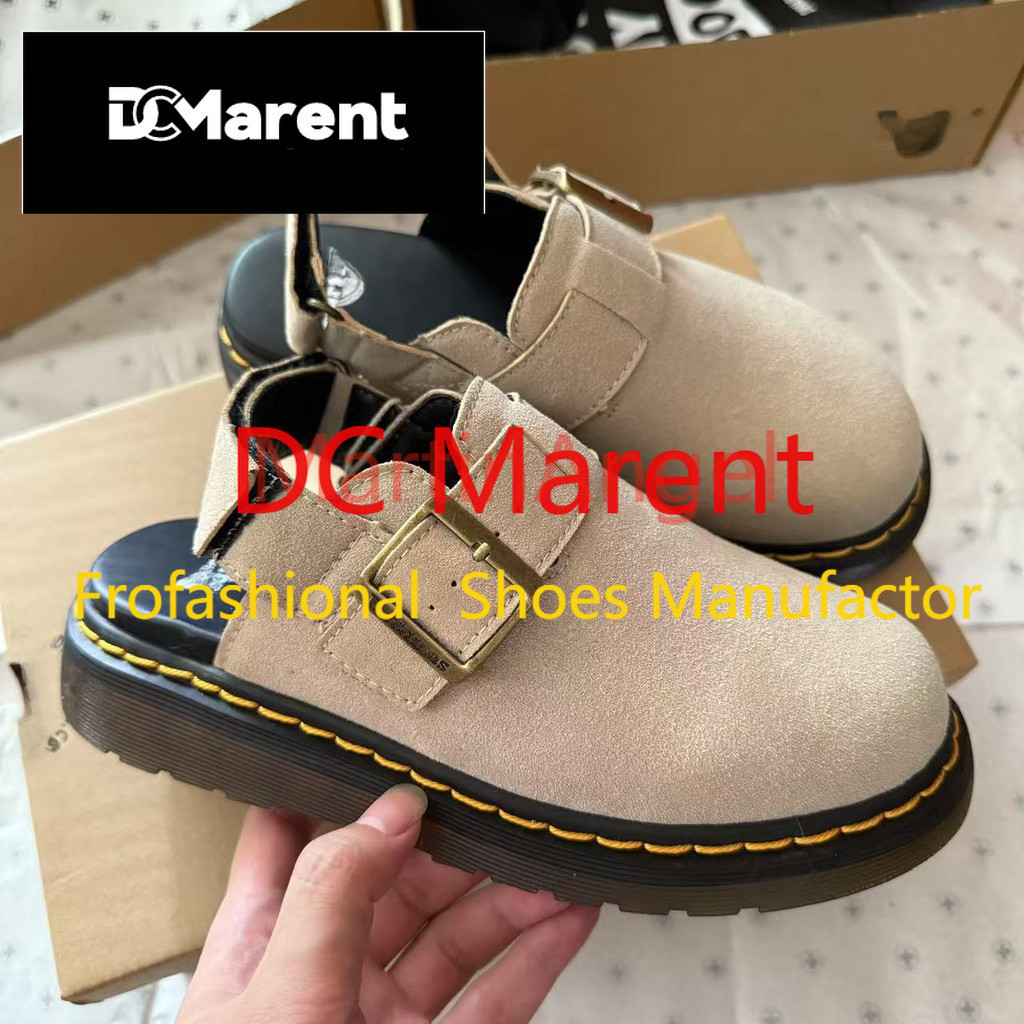 CarlsonMen's Summer One Foot Half Slippers Genuine Leather Mullebuken ...