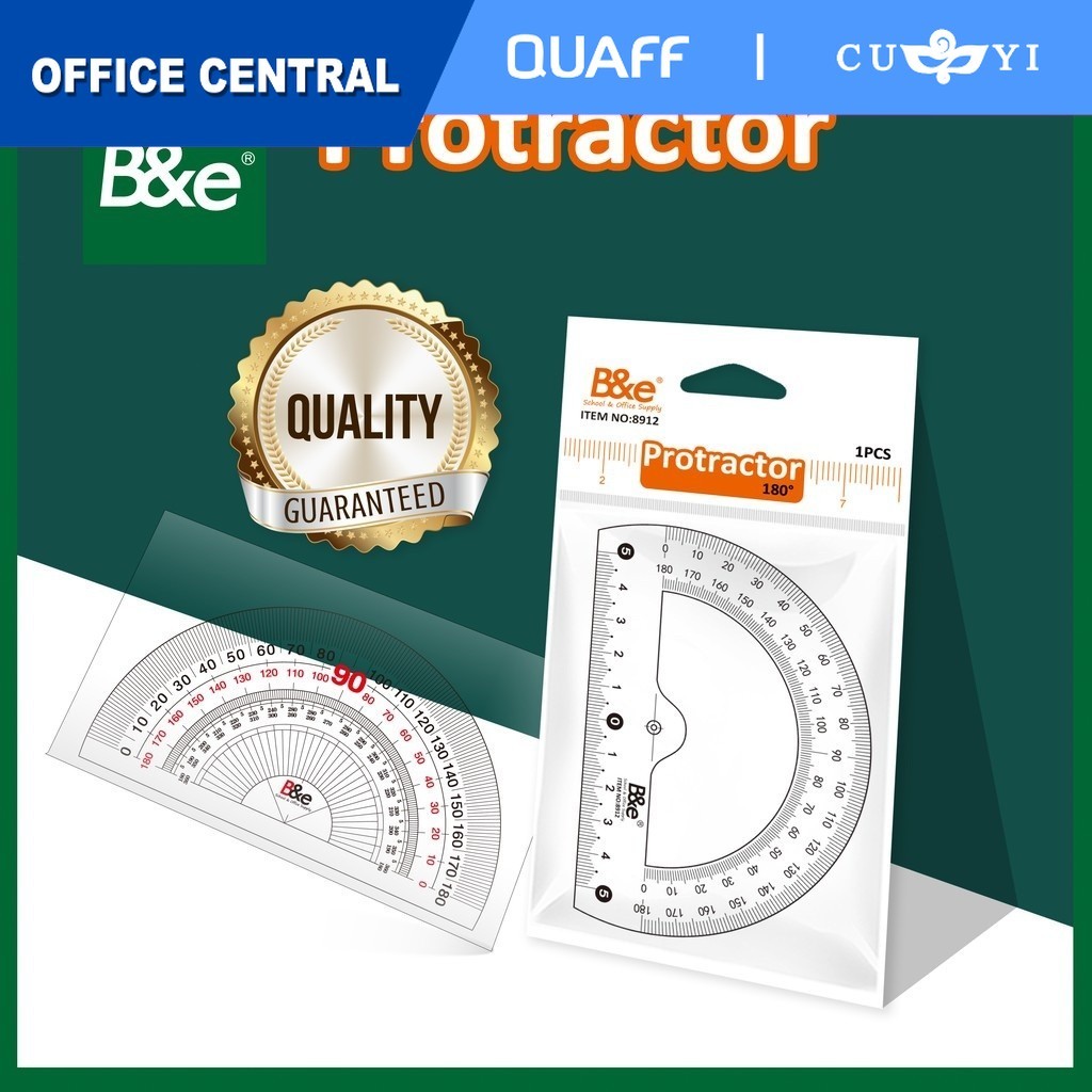 Stationary School Supplies B&e Protractor Big 2Styles | OCT | Shopee Philippines