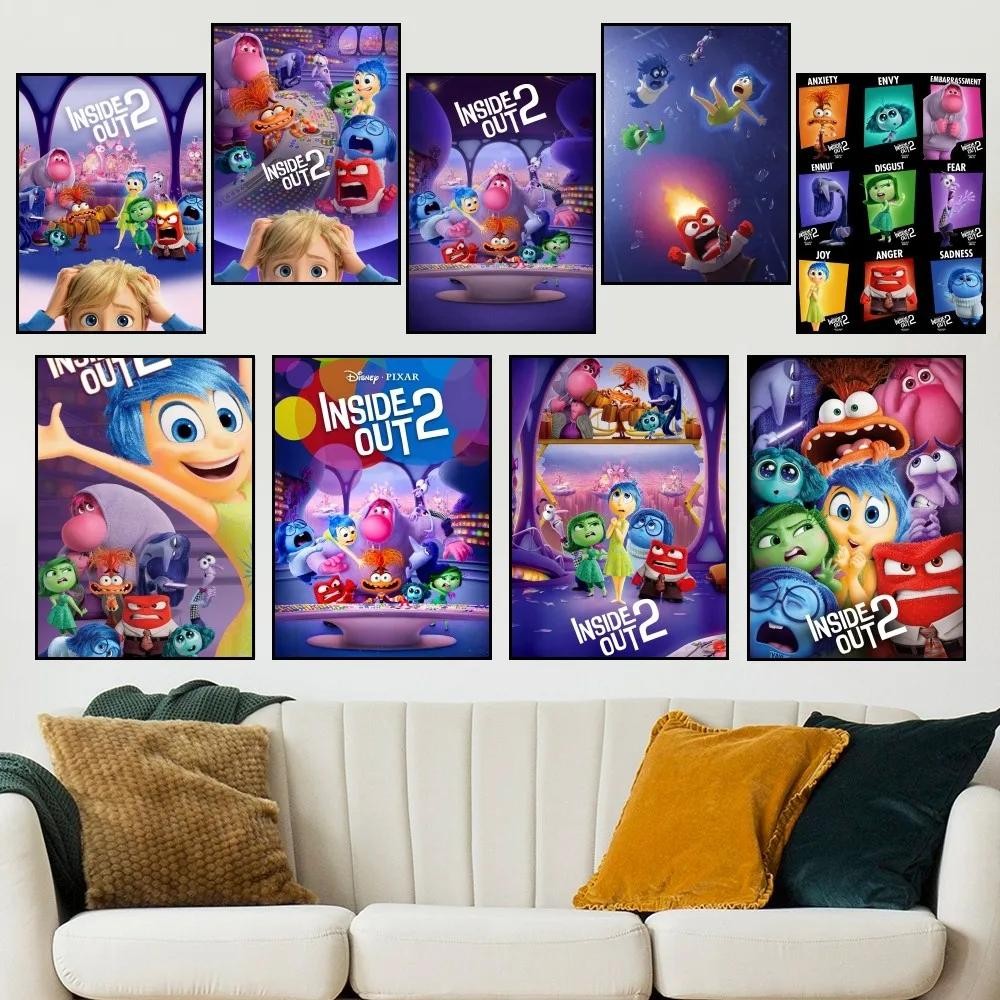 MINISO Disney Inside Out P Poster Prints Wall Stickers for Bedroom ...