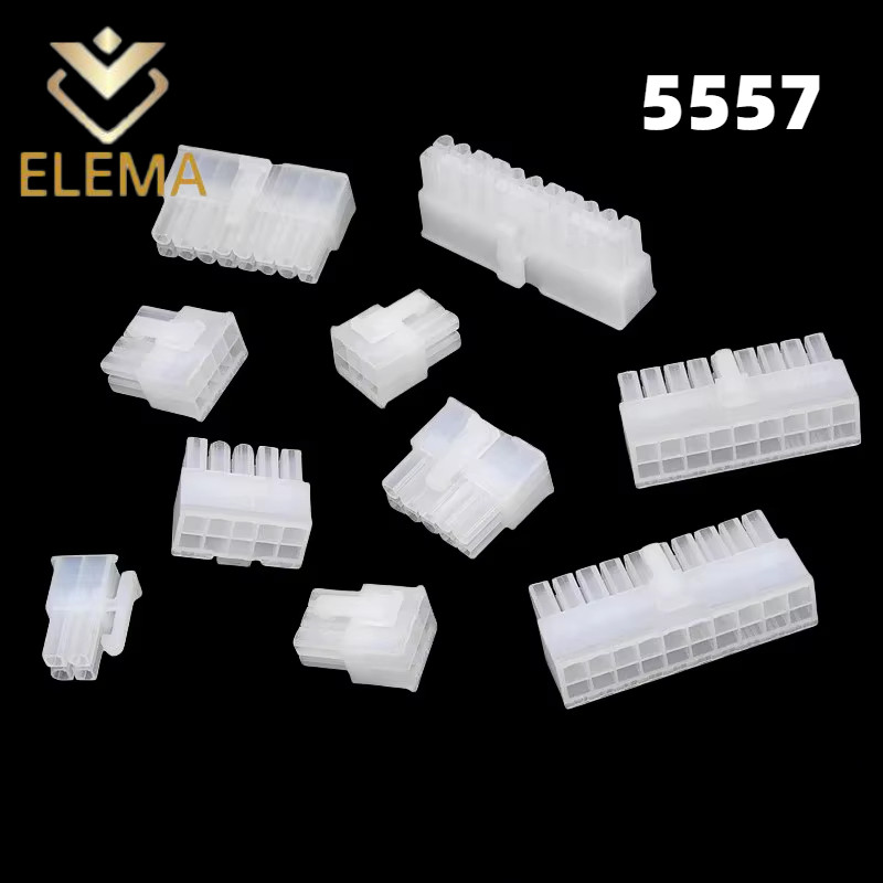 5557 Connector spacing 4.2mm Automotive Wiring Harness Dual Row Male ...