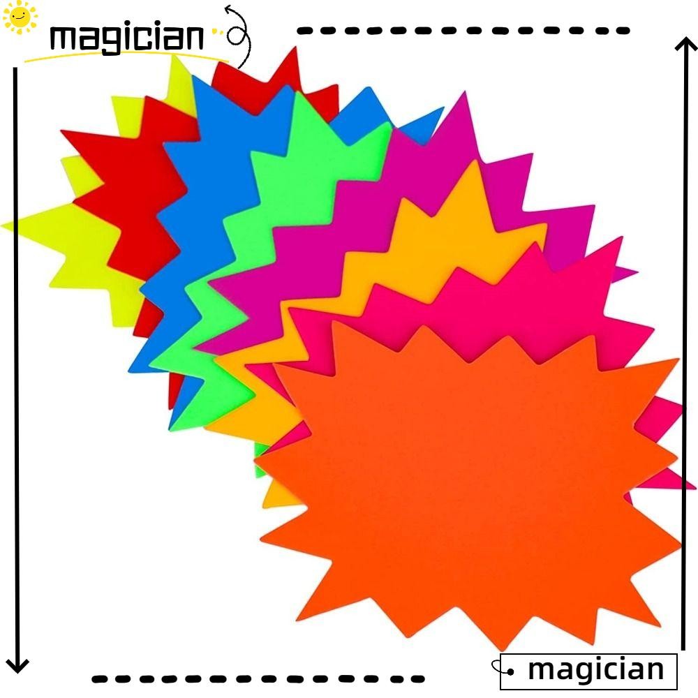 MAG Price Burst Signs, Assorted Display Tags Star Shape Starburst Sign ...