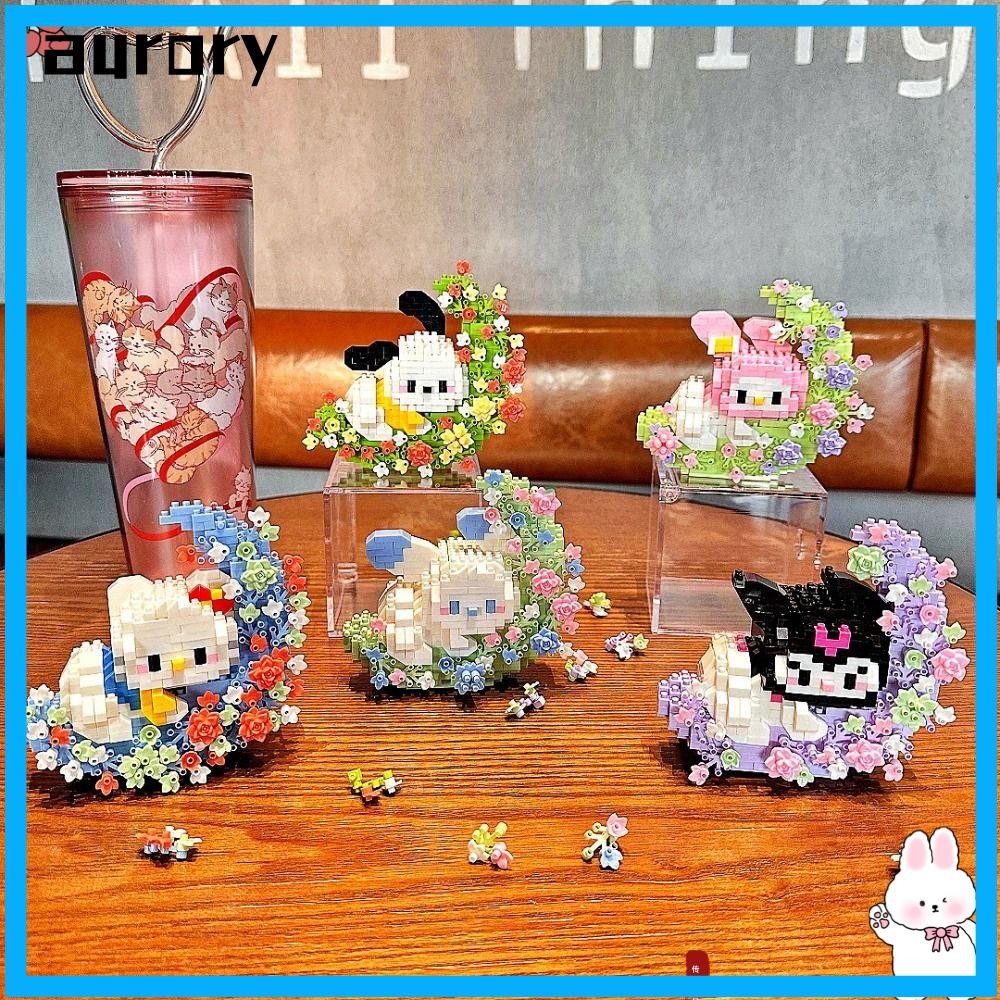 AURORY Building Block Model, Hello Kitty Sanrio Children's Learning ...