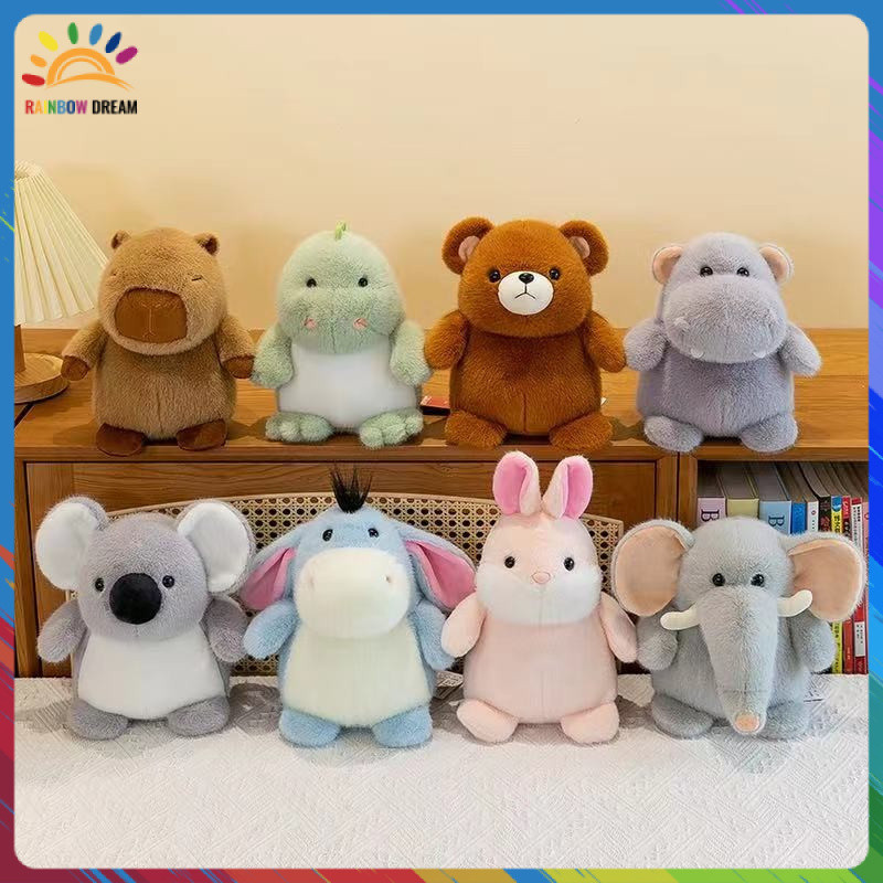 Cute Net Thang-Ga Pibara Capybara Doll8Prize Claw Doll-Inch Elephant ...
