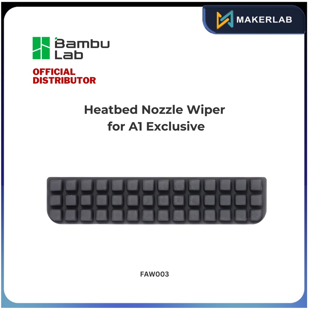 Bambu Lab Heatbed Nozzle Wiper for A1 Series 3D Printer | Shopee ...