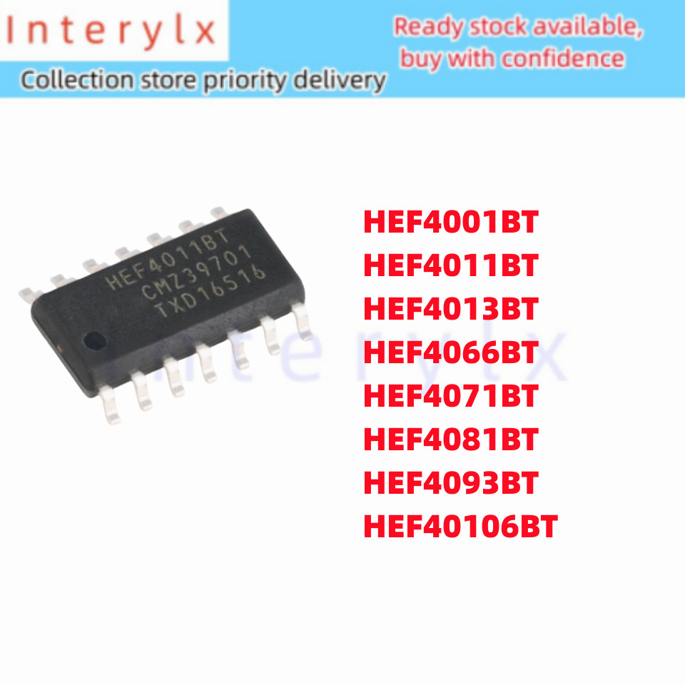 1pcs/lot Brand New Patch SOP-14 Logic Chip HEF4001 HEF4001BT HEF4011 ...