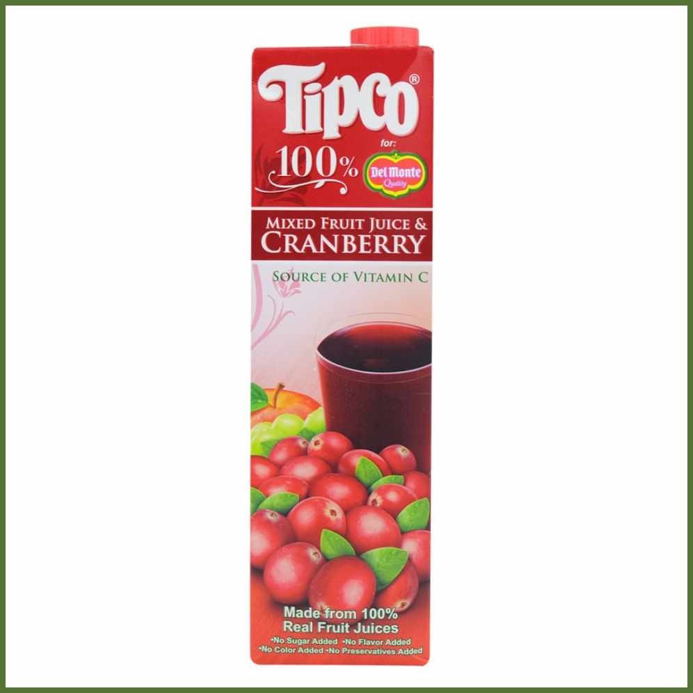 Tipco@Y$Mixed}s[Fruit`dA;Juice&Cranberry&1&Liter | Shopee Philippines
