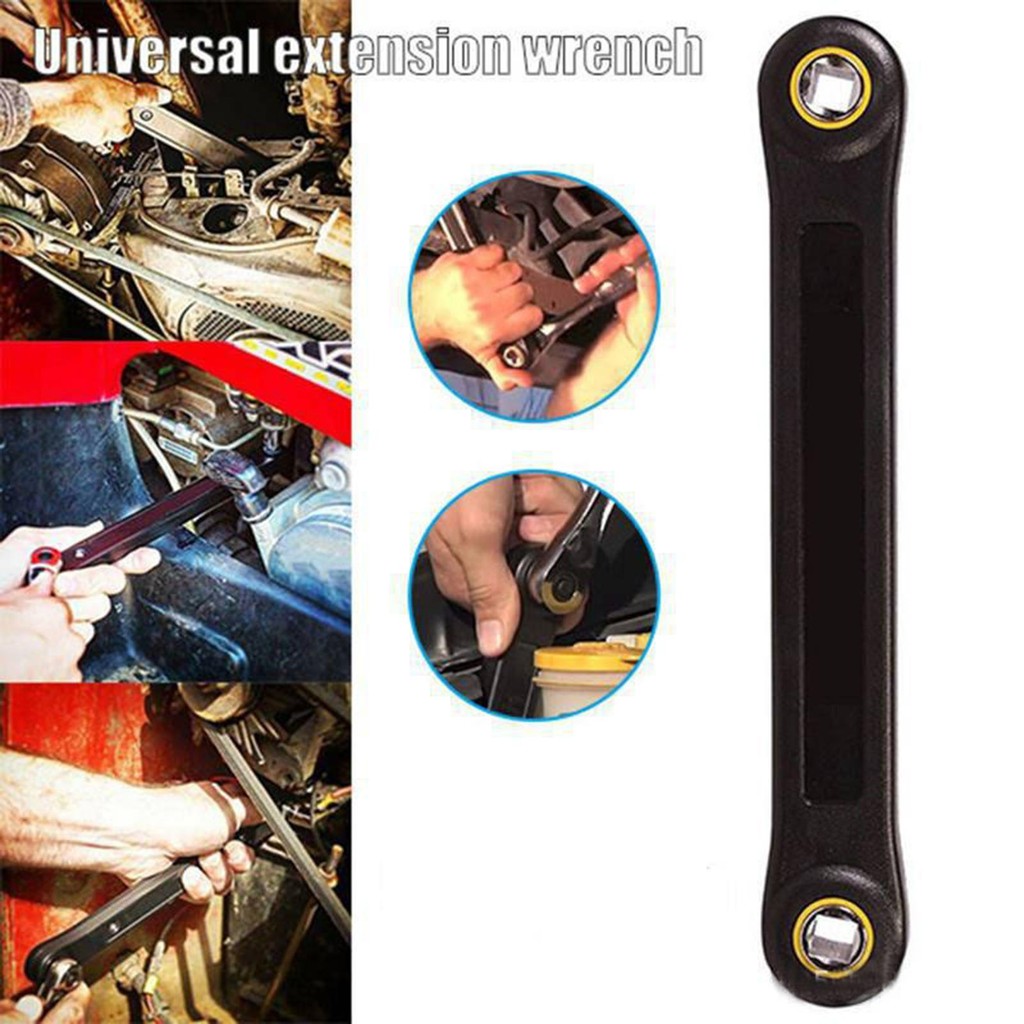 Universal Wrench Extension Tool Lever Arm Extension Adjustable Torque ...