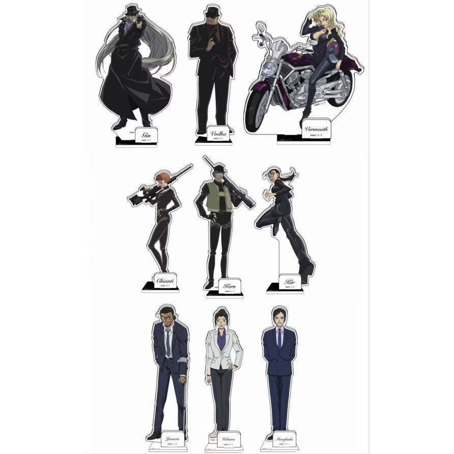Detective Conan Gin Bell Vodka Cognac Kiel Antti Daiwa Zuhoku Uehara ...
